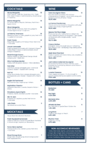 Menus - Basecamp Brewing